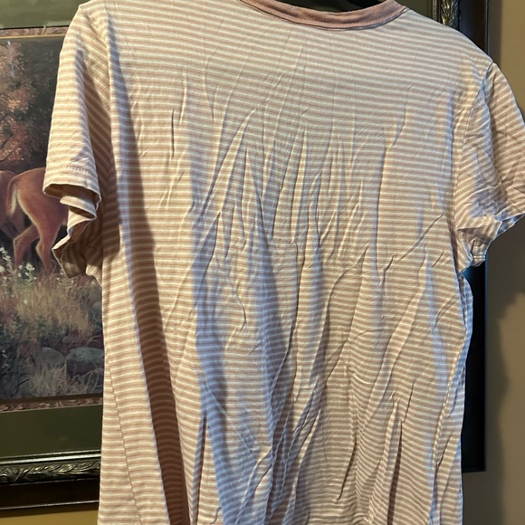 Universal Thread | Tops | Universal Thread Shirt Rose And White Stripes ...